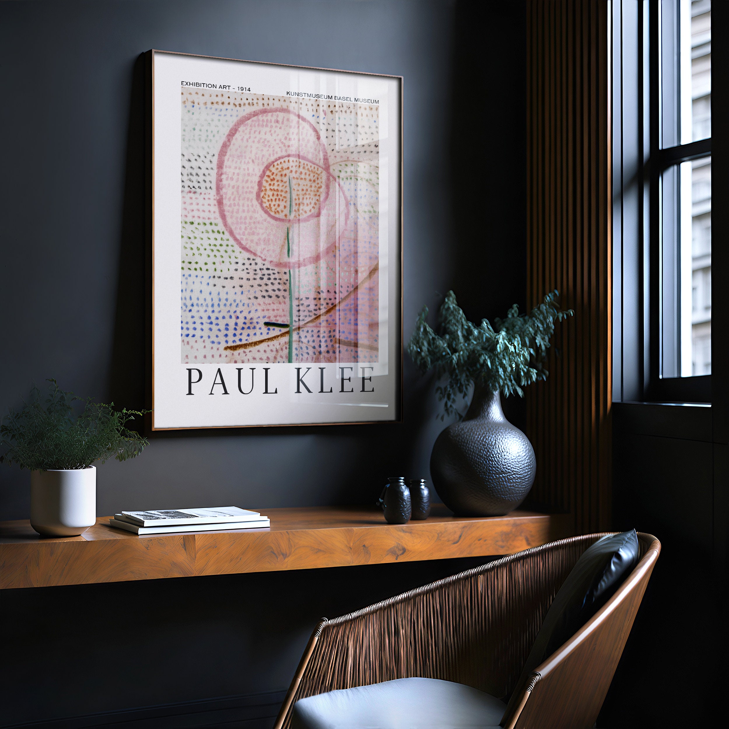 Paul Klee Poster Art Museum Exhibition Print Paul Klee - Etsy