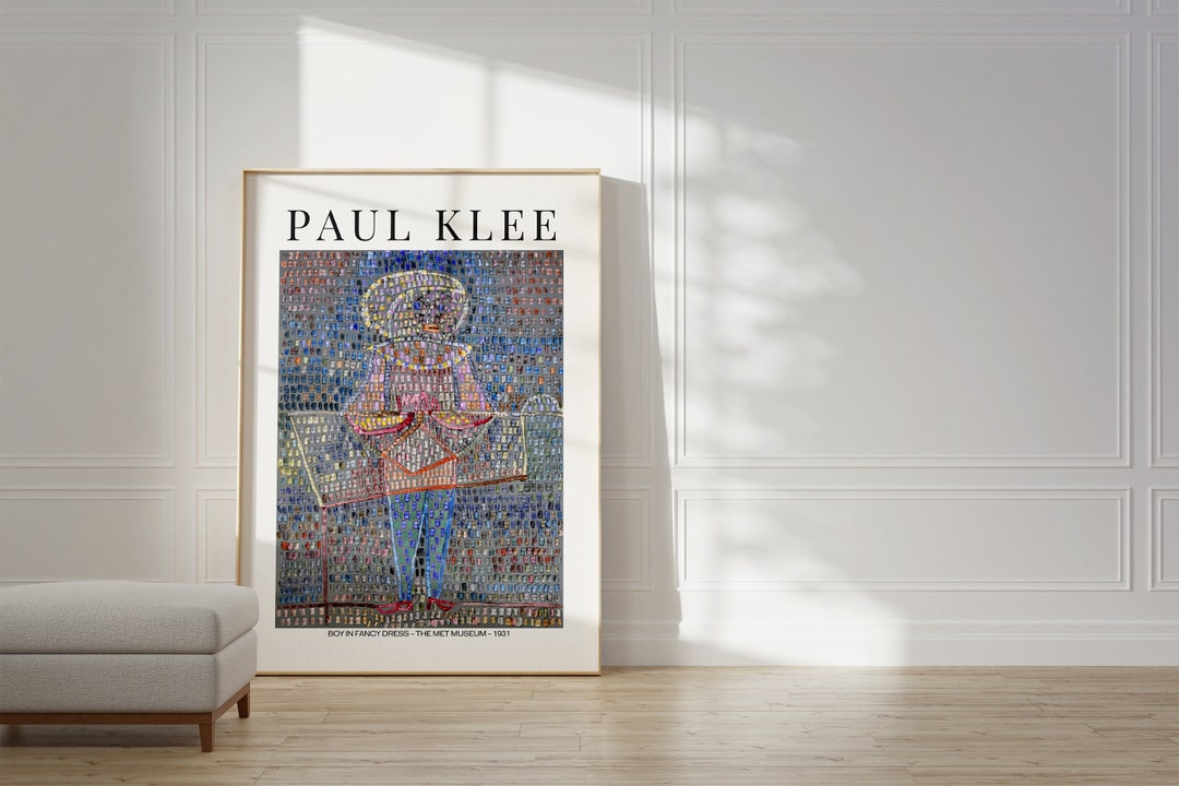 Paul Klee Poster - Art Museum Exhibition Print | Paul Klee Gallery Wall ...