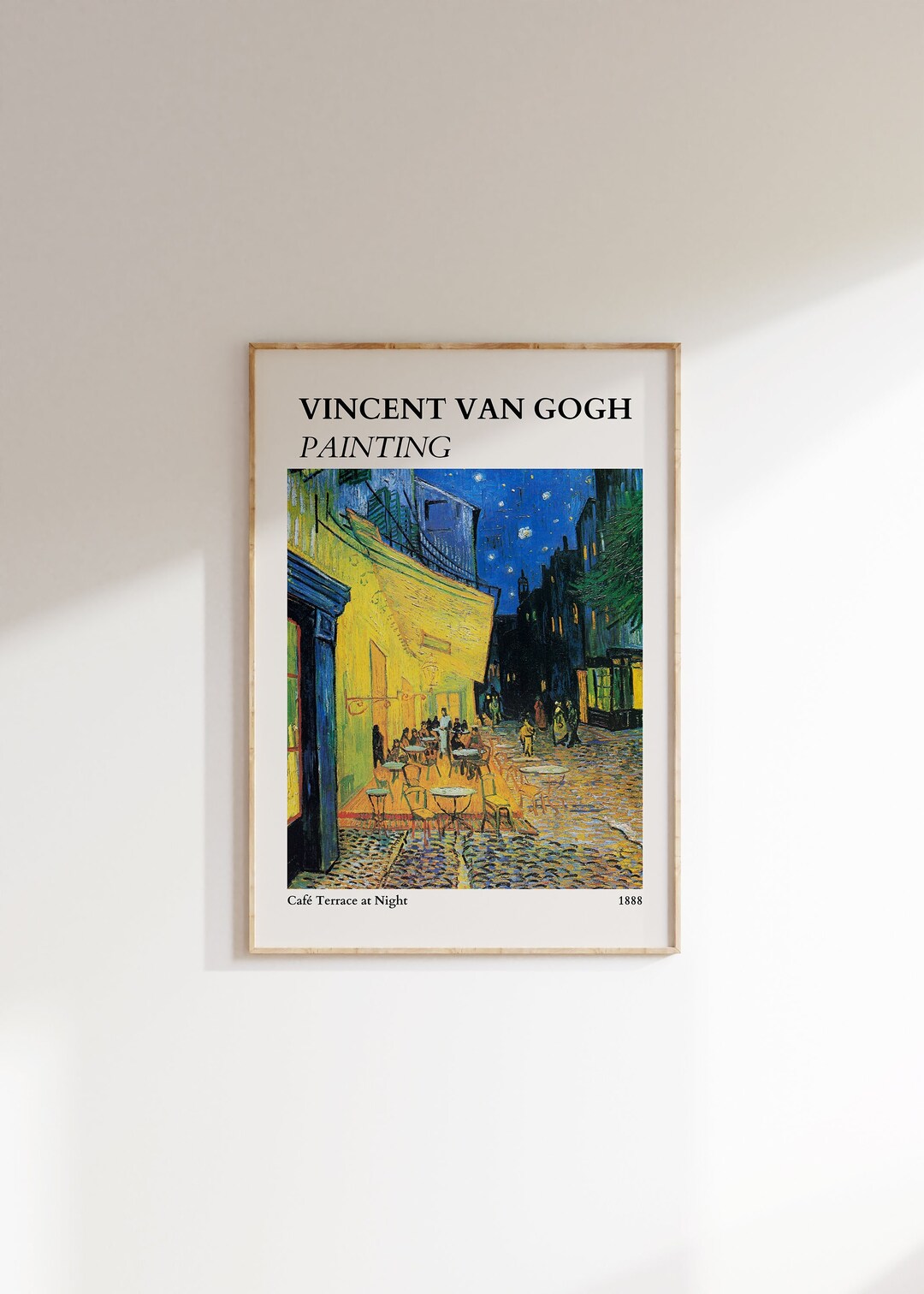 Vincent Van Gogh Poster Modern Exhibition Wall Art, Van Gogh Print as ...