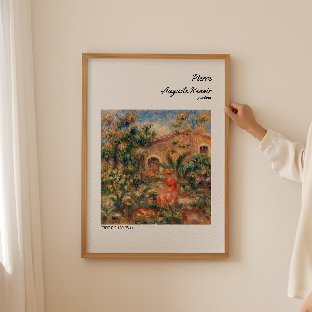 Pomegranate and Figs Painting Print, Pierre Auguste Famous Print, Fruit ...