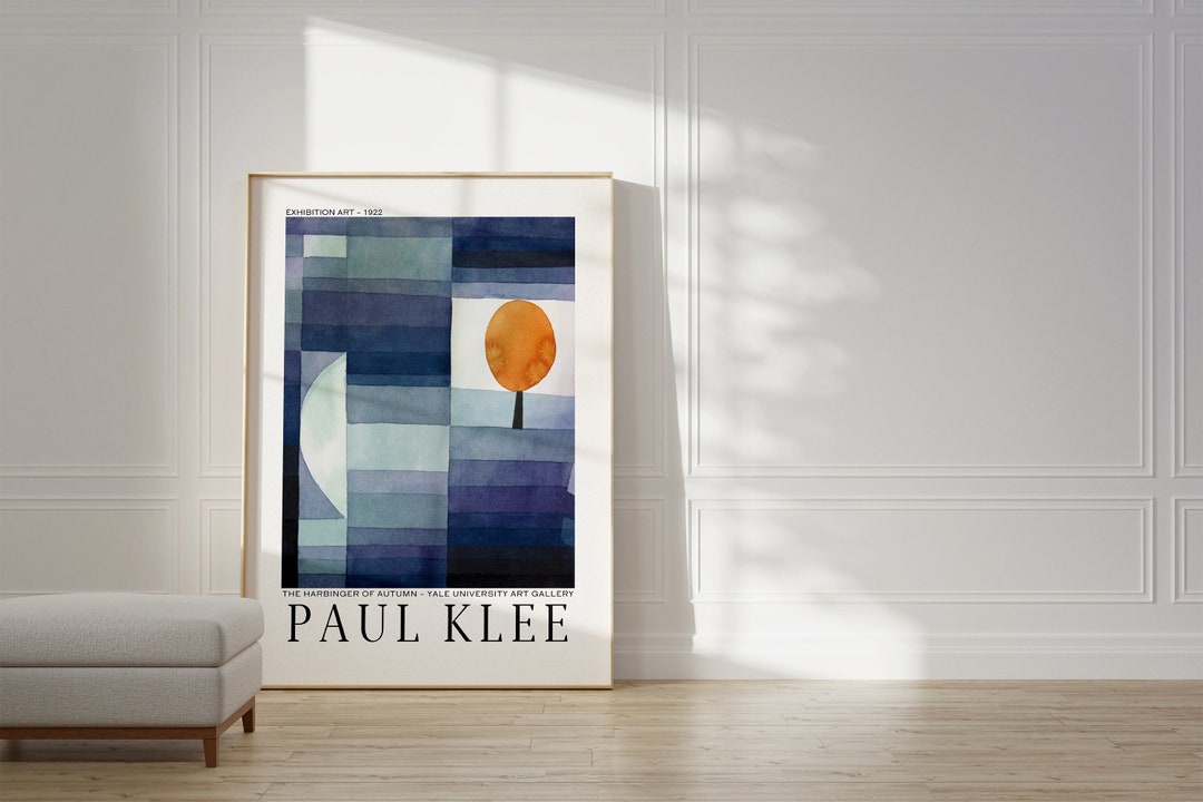 Paul Klee Poster - Art Museum Exhibition Print | Paul Klee Gallery Wall ...