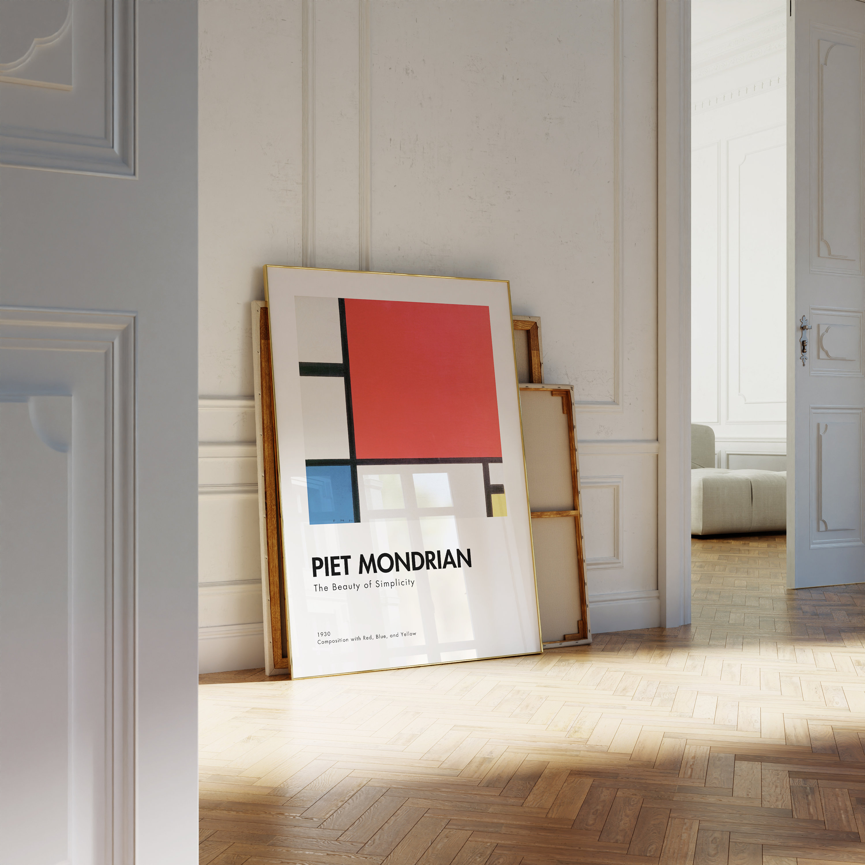 Piet Mondrian Bauhaus Poster Abstract Bauhaus Mondrian Print - Etsy