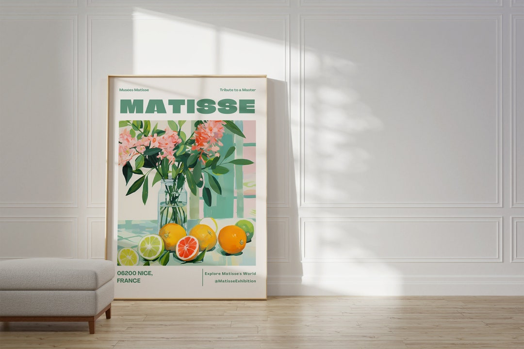 Henri Matisse Print - Colorful Wall Art, Aesthetic Room Decor, Matisse ...
