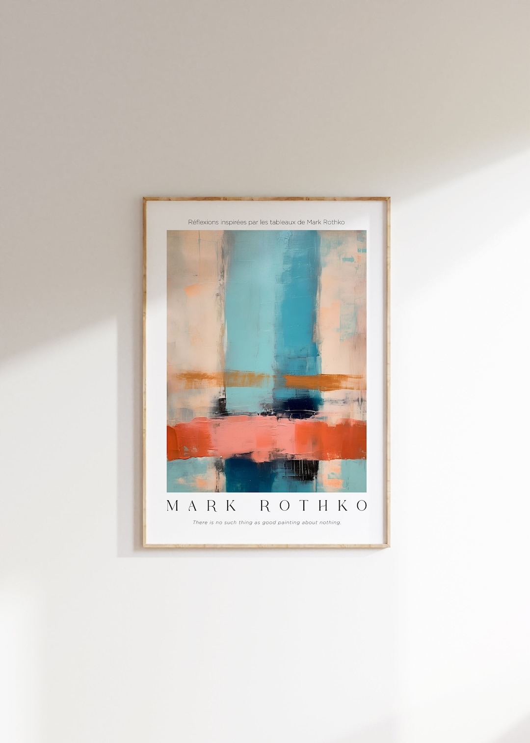 Mark Rothko Poster - A Exhibition Print as Housewarming Gift or ...