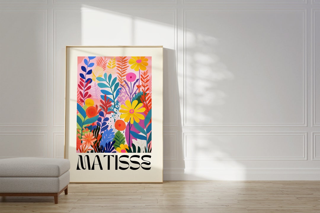 Henri Matisse Print - Colorful Wall Art, Aesthetic Room Decor, Matisse ...
