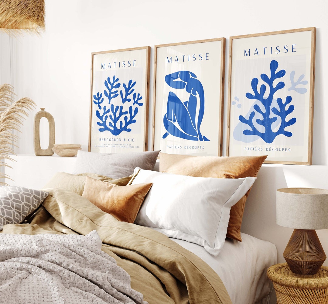 Ensemble d’affiches inspirées de Matisse - Art mural neutre | Ensemble ...