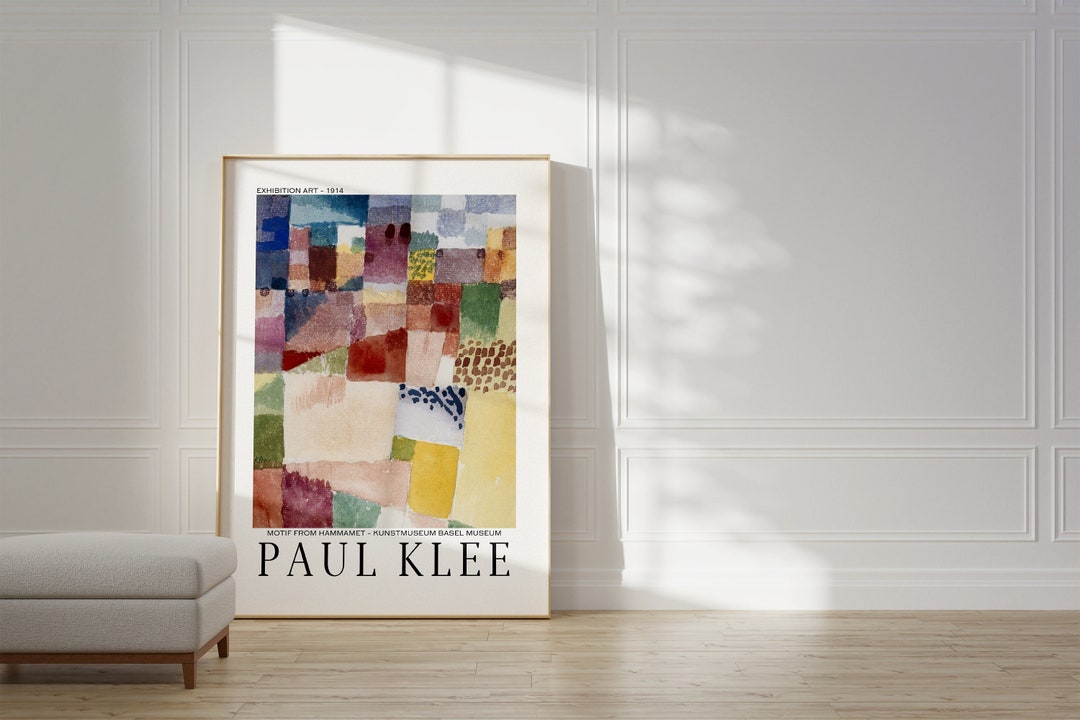 Paul Klee Poster - Art Museum Exhibition Print | Paul Klee Gallery Wall ...