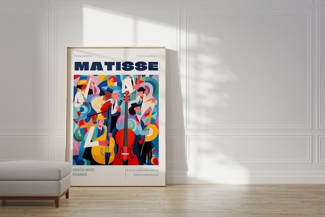 Henri Matisse Print - Colorful Wall Art, Aesthetic Room Decor, Matisse ...