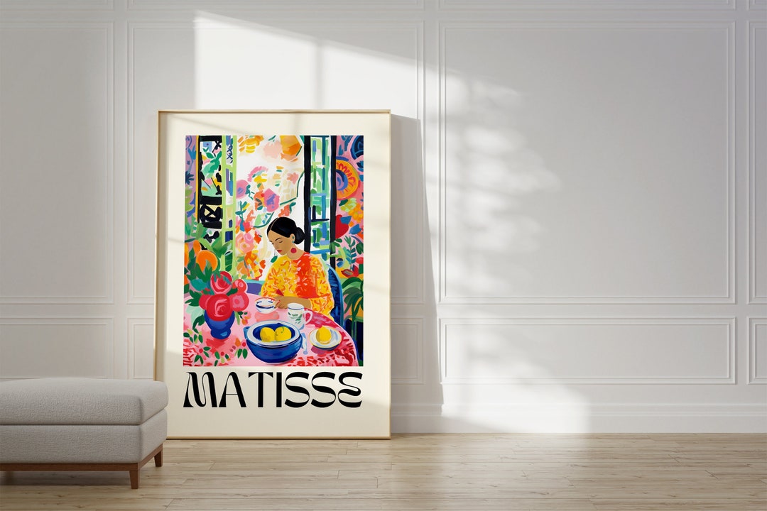 Henri Matisse Print - Colorful Wall Art, Aesthetic Room Decor, Matisse ...