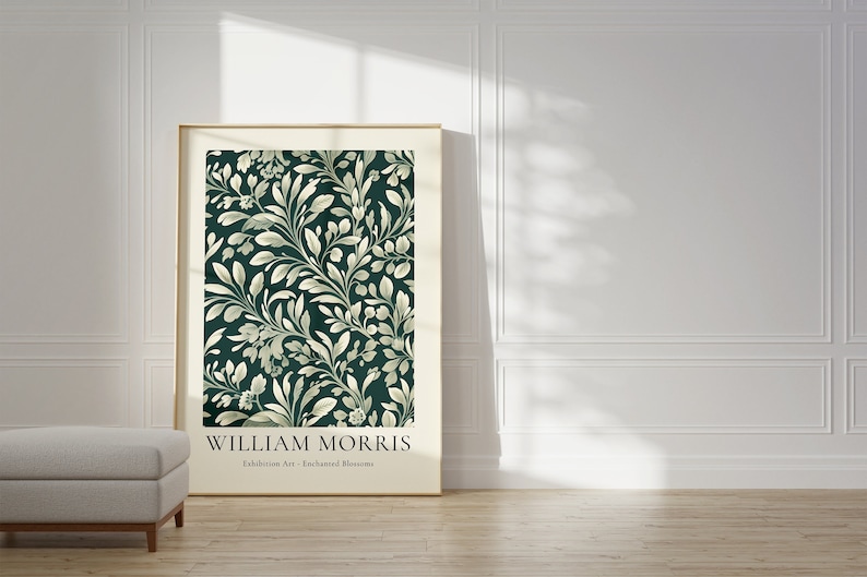 William Morris Poster | William Morris Print | Mid Century Modern Art ...