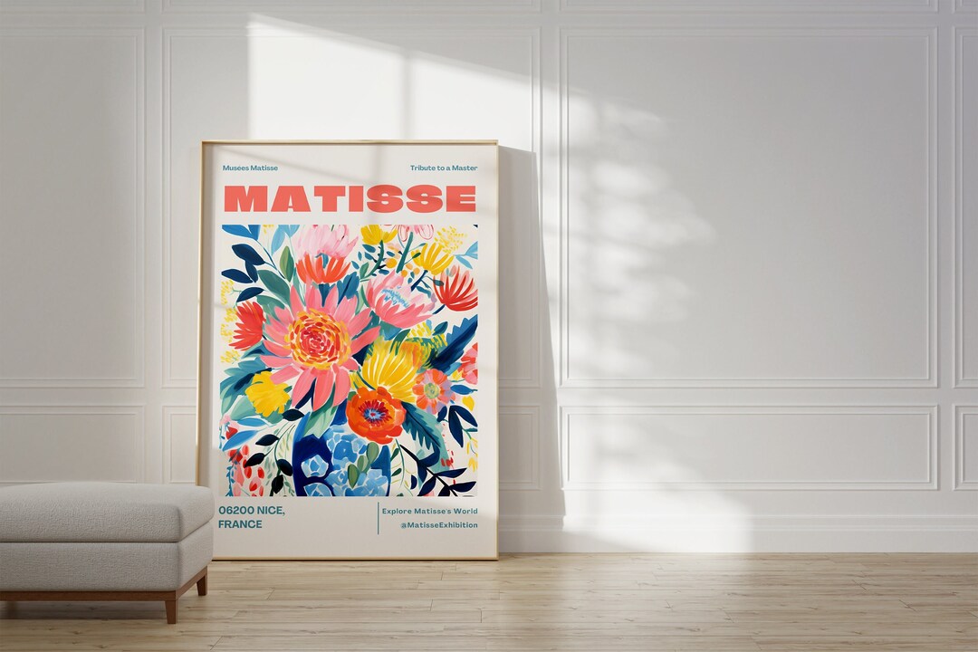 Henri Matisse Print - Colorful Wall Art, Aesthetic Room Decor, Matisse ...