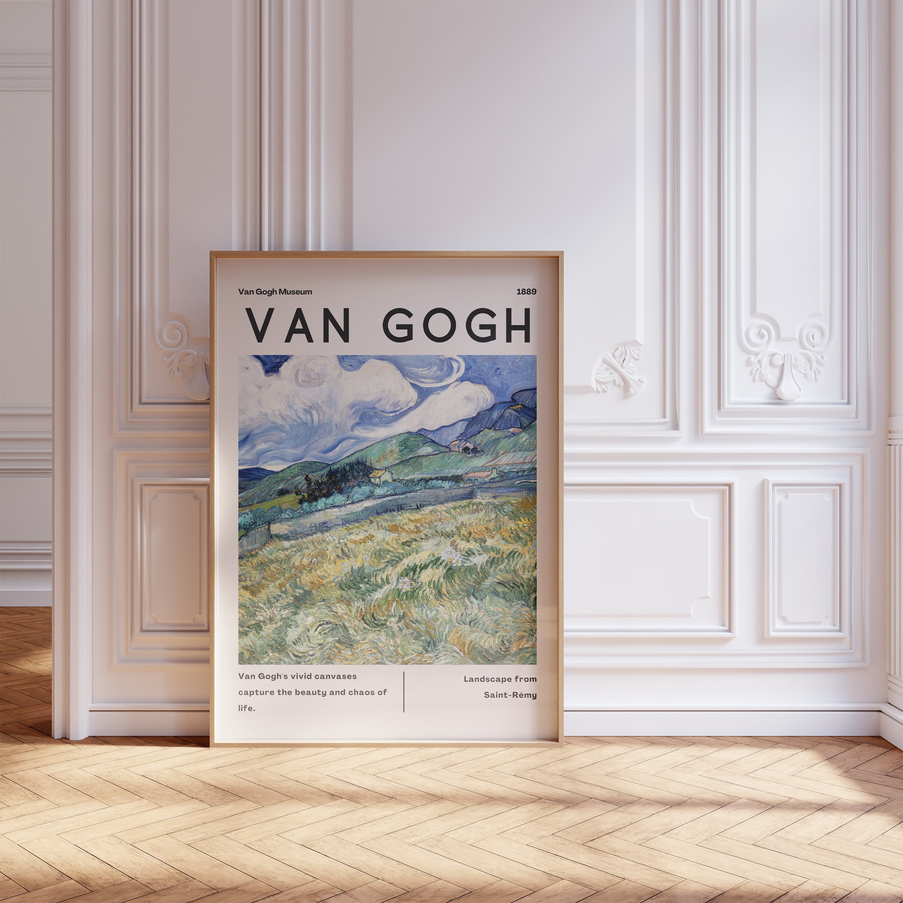 Vincent Van Gogh Poster Modern Exhibition Wall Art Van Gogh - Etsy