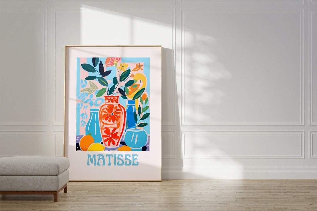 Henri Matisse Print - Colorful Wall Art, Aesthetic Room Decor, Matisse ...