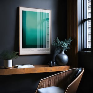 Mark Rothko Poster - A Exhibition Print as Housewarming Gift or ...