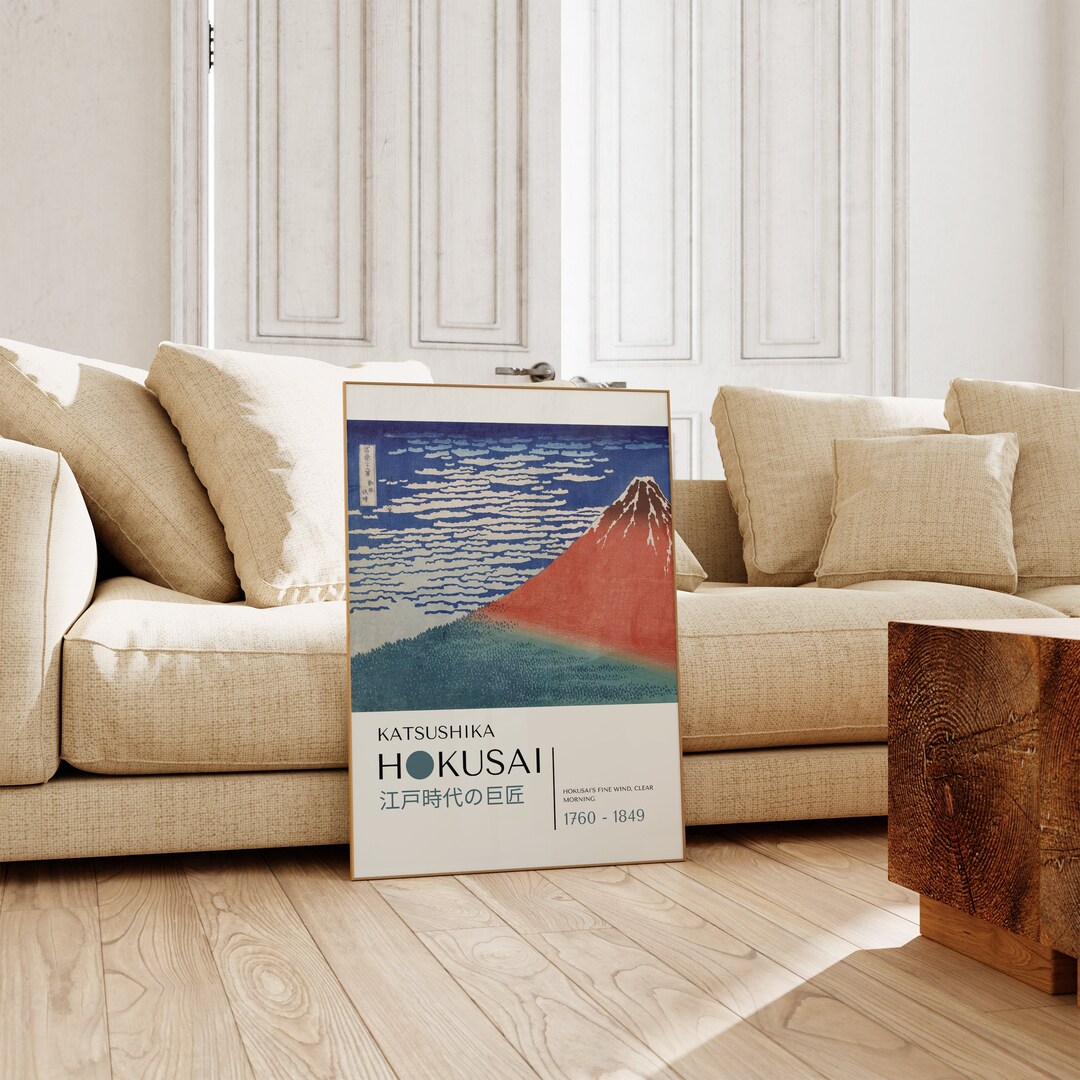 Katsushika Hokusai Poster - Japanese Wall Art for Gallery Walls ...