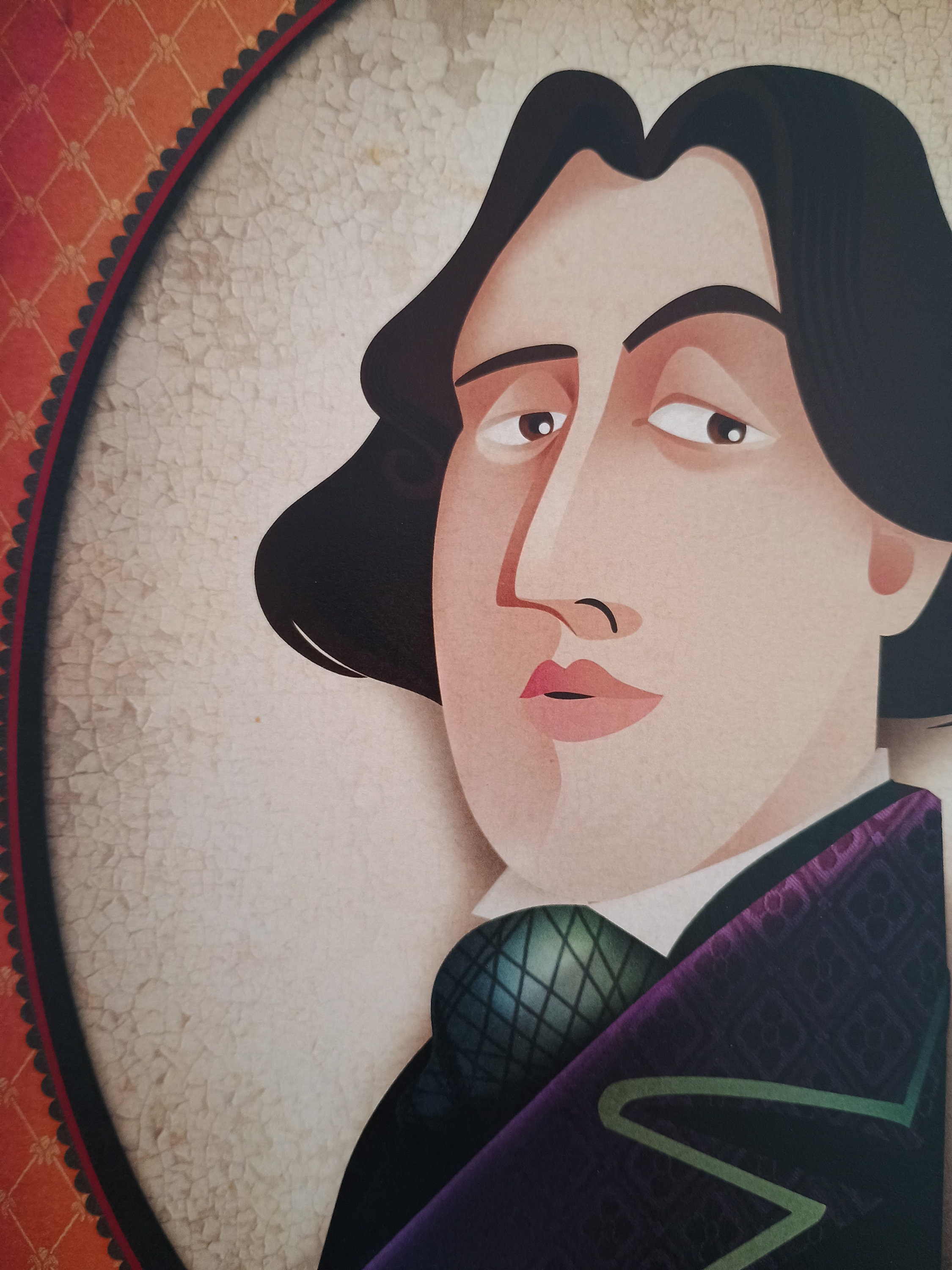 Oscar Wilde Poster With Quote, Portrait Print of Oscar Wilde, A4 - Etsy