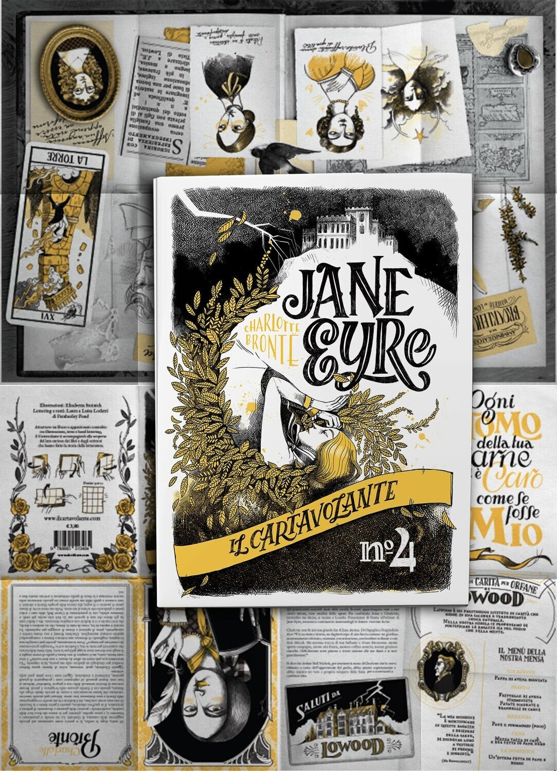 Jane Eyre Poster Dedicated to the Novel by Charlotte Bronte - Etsy