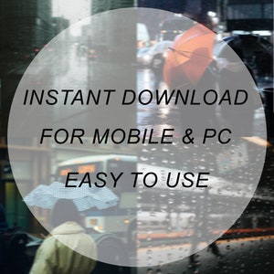 RAIN Lightroom Preset, Rain Instagram Preset, Rain Mobile Preset ...