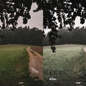 RAIN Lightroom Preset, Rain Instagram Preset, Rain Mobile Preset ...