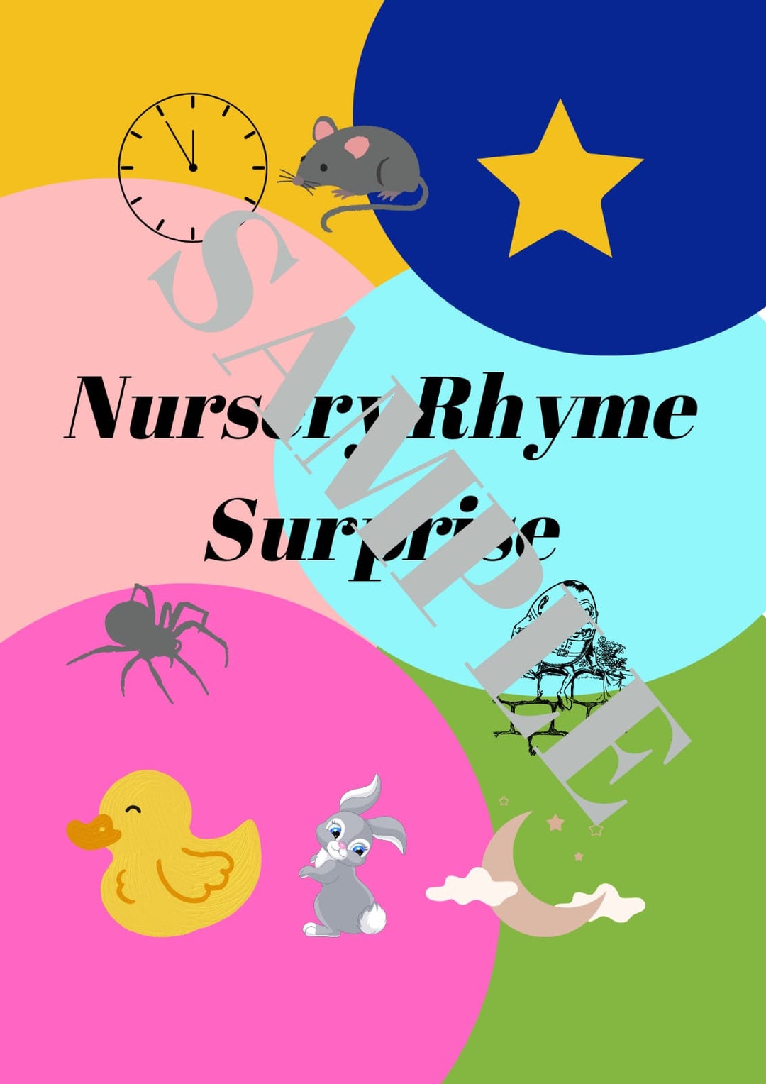 Nursery Rhyme Game. Printable. Nursery Rhymes. Guess the Rhyme. Early ...