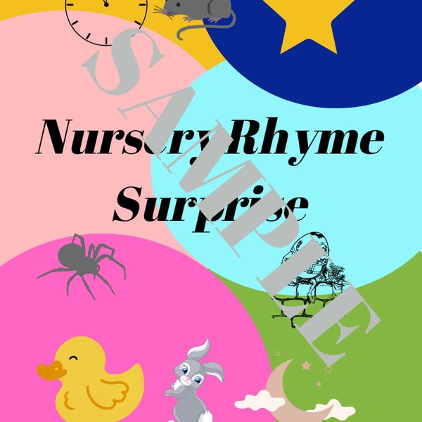 Early Years Nursery Rhymes - Etsy