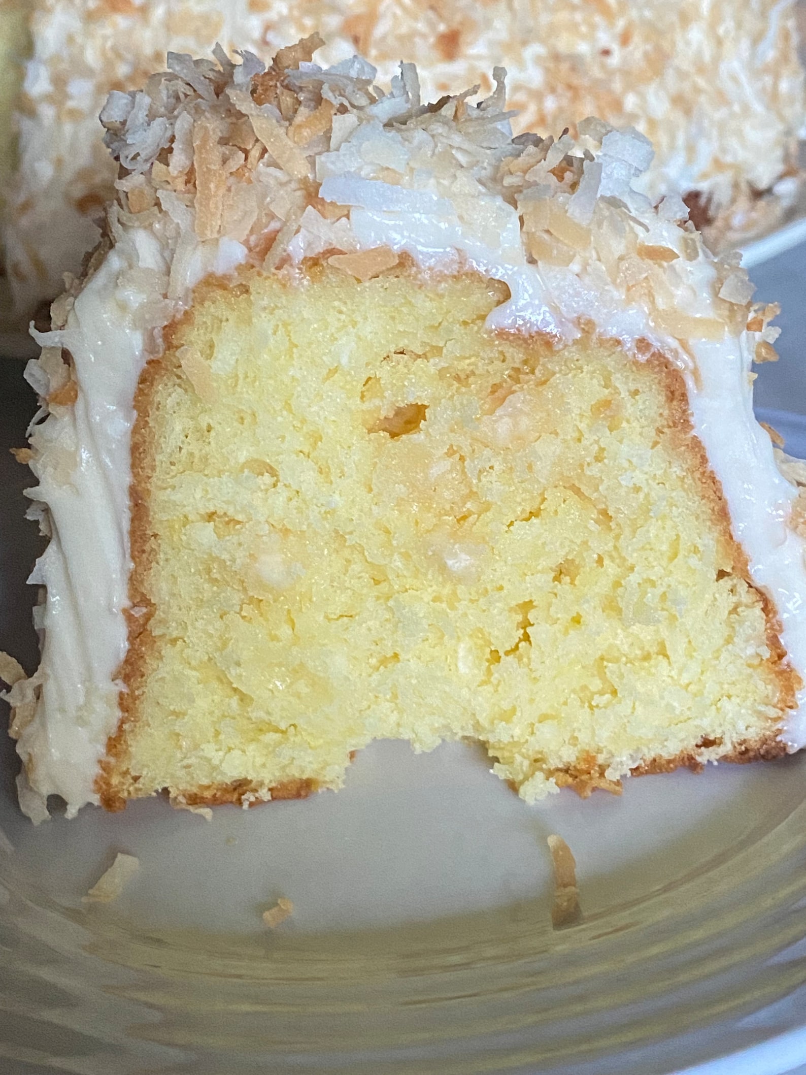 Tom Cruise Cake (white Chocolate Coconut Bundt) - Etsy
