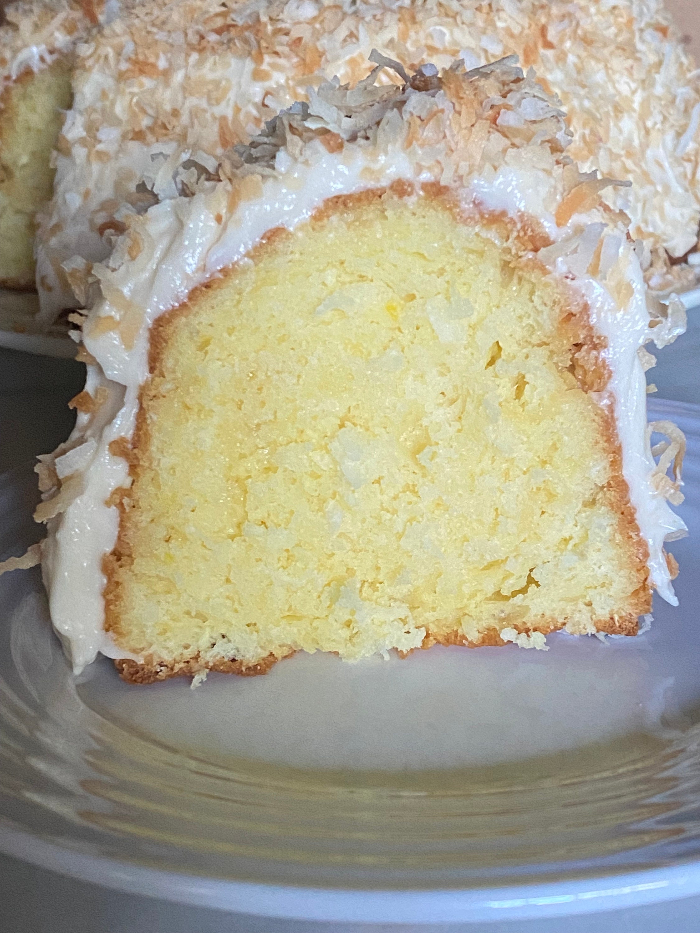Tom Cruise Cake (white Chocolate Coconut Bundt) - Etsy