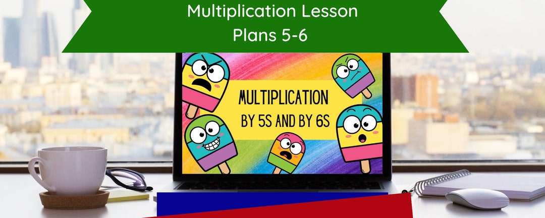 Multiplication Lesson Plans for 5s and 6s 3rd Grade Math *digital ...