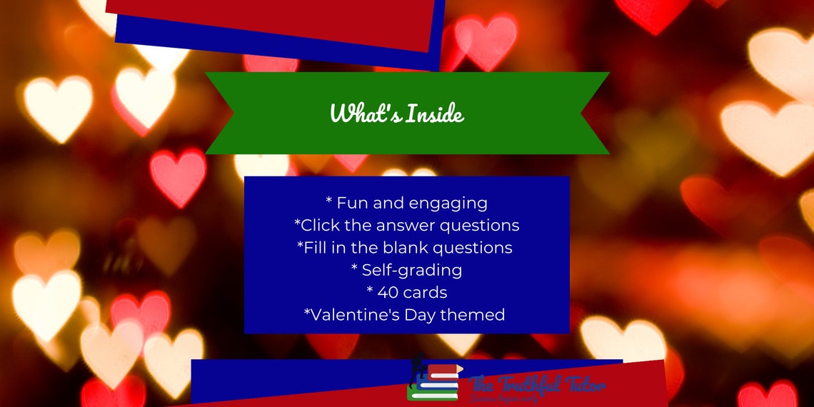 Valentine's Day Multiplication Drills 7-9 Boom Cards 3rd Grade Digital ...