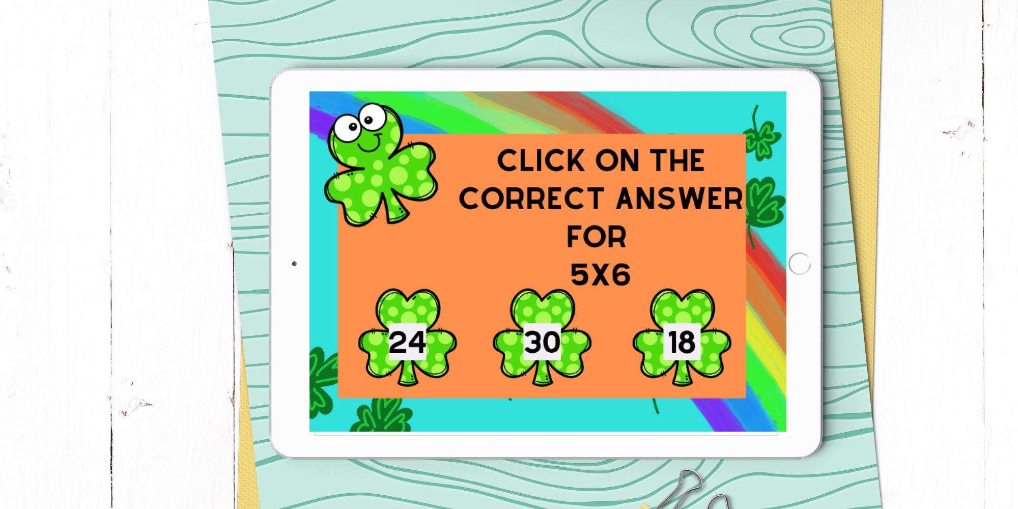 St. Paddy's Day Multiplication Drills Times Table Practice for 1s -12s ...
