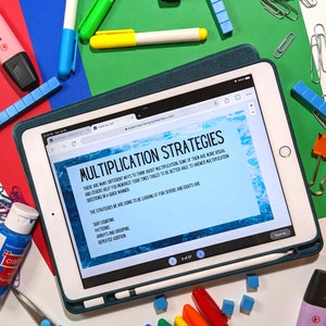 Multiplication Lesson Plans for All Multiplication Facts 1s-12s 3rd ...