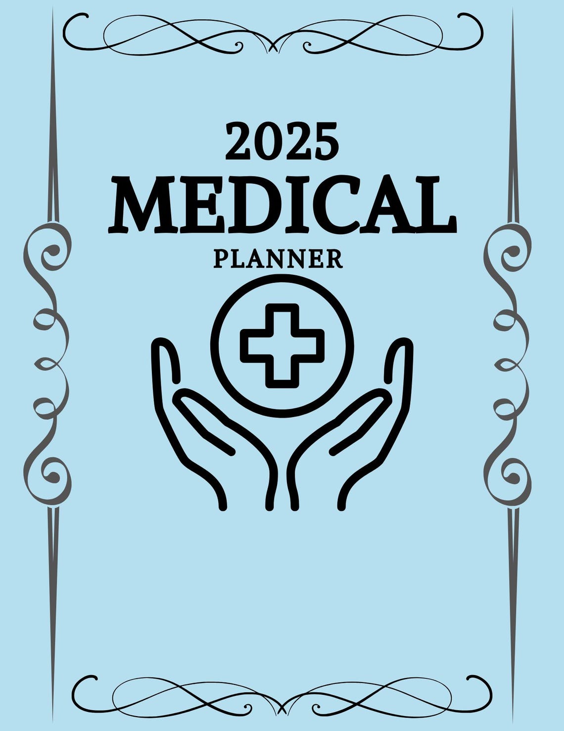 Editable Medical Planner, Printable Health Organizer, Digital Medical ...