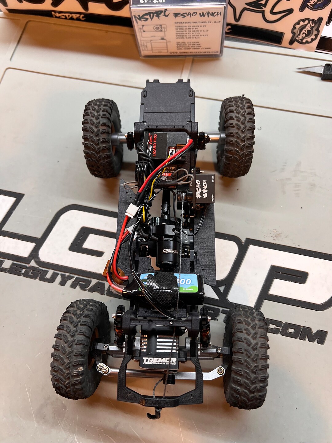 LGRP Comp Chassis Winch System - Etsy