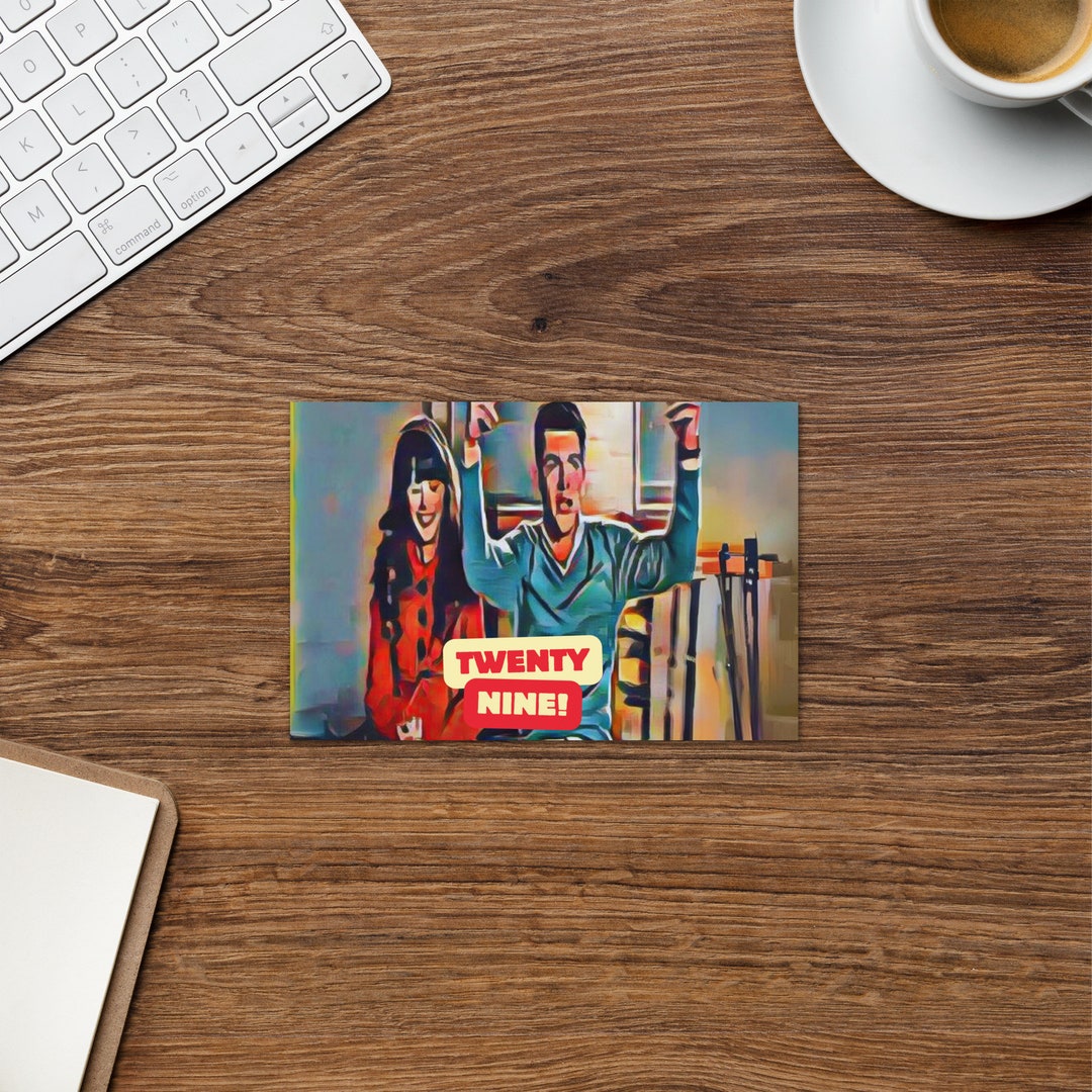 New Girl Schmidt 29! Twenty-nine Birthday Card - Etsy