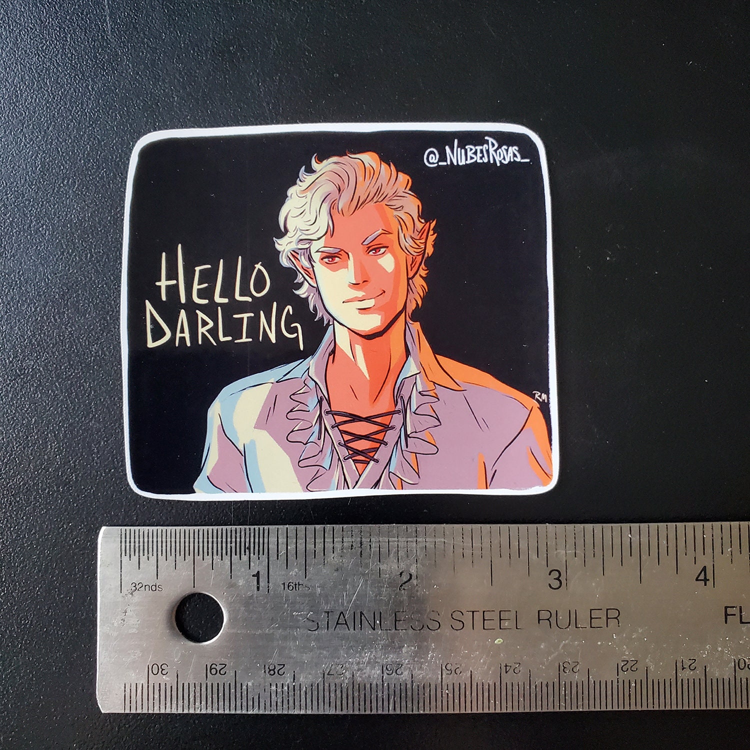 Astarion hello Darling Sticker - Etsy