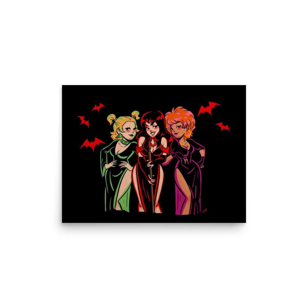 The Hex Girls - Thorn, Dusk, Luna - Etsy