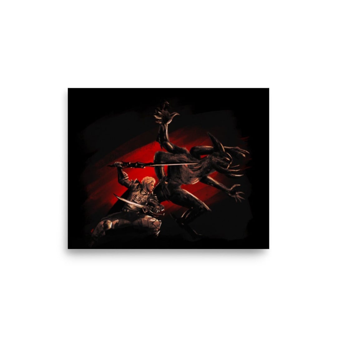 Astarion and Slayer BG3 Baldurs Gate 3 Print - Etsy