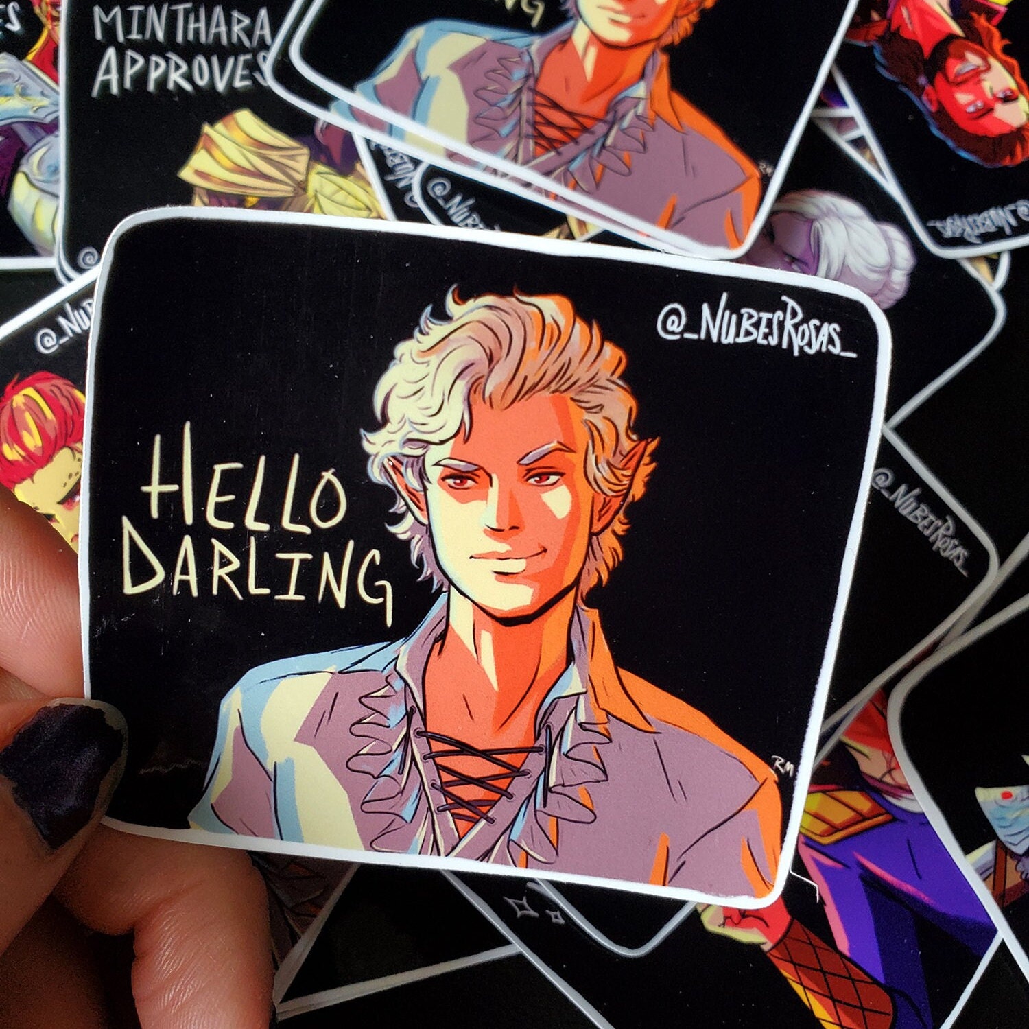 Astarion hello Darling Sticker - Etsy