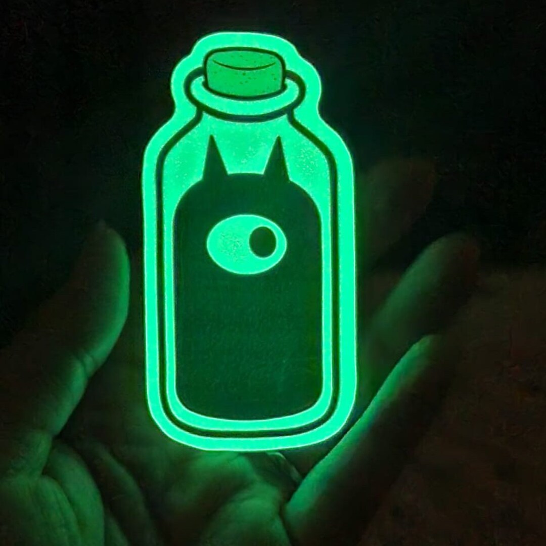 Luci From Disenchantment, Sticker, Glow in the Dark - Etsy