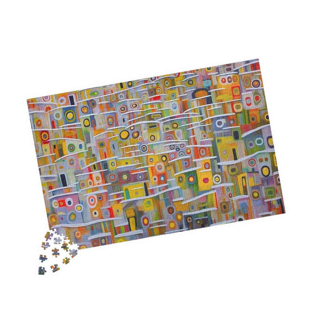 Puzzle 1000 Pieces Unique Jigsaw for Family Colorful Jigsaw - Etsy