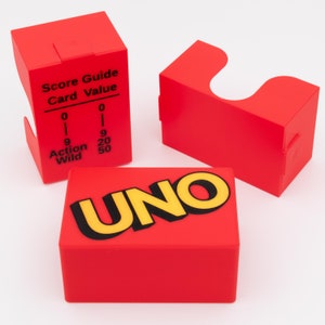 Uno Card Game Logo Storage Box - Etsy