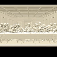 Printable the Last Supper Impressionist Wall Art HD Quality (300 DPI ...