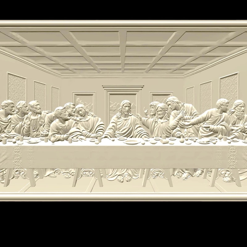 Last Supper 3d Art - Etsy