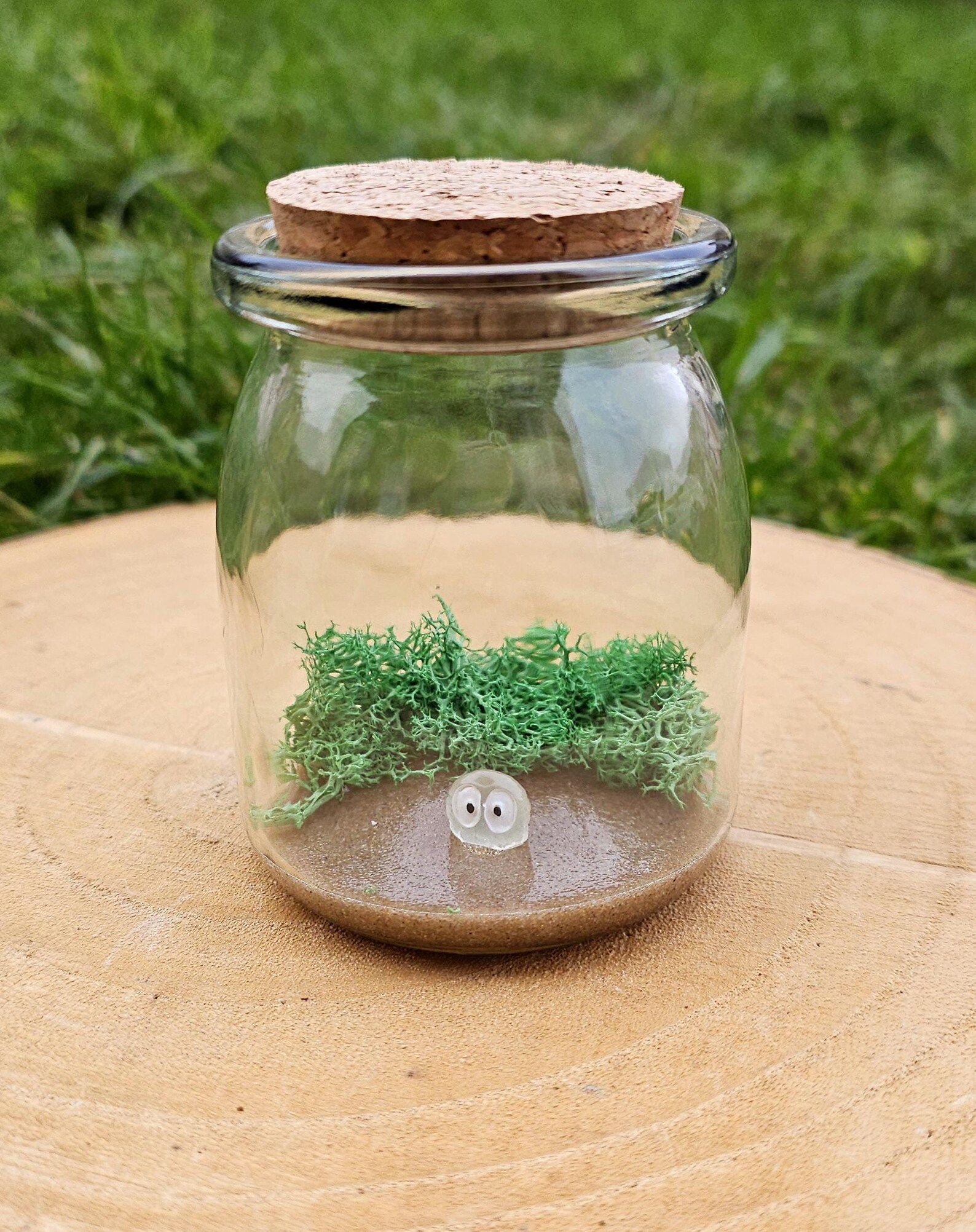 Adopt a Sprite, Glow-in-the-dark Soot Sprites Jar, Cute Gift, Invisible ...