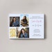Customizable Graduation Photo Invitation | 3 Picture Slots | Modern ...