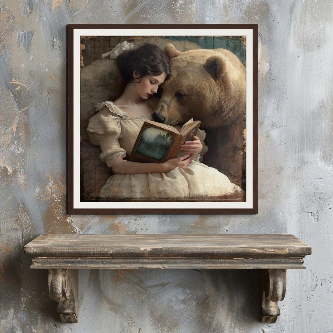SIGNED NUMBERED GICLEE Wall Art Print - Story Time - Etsy