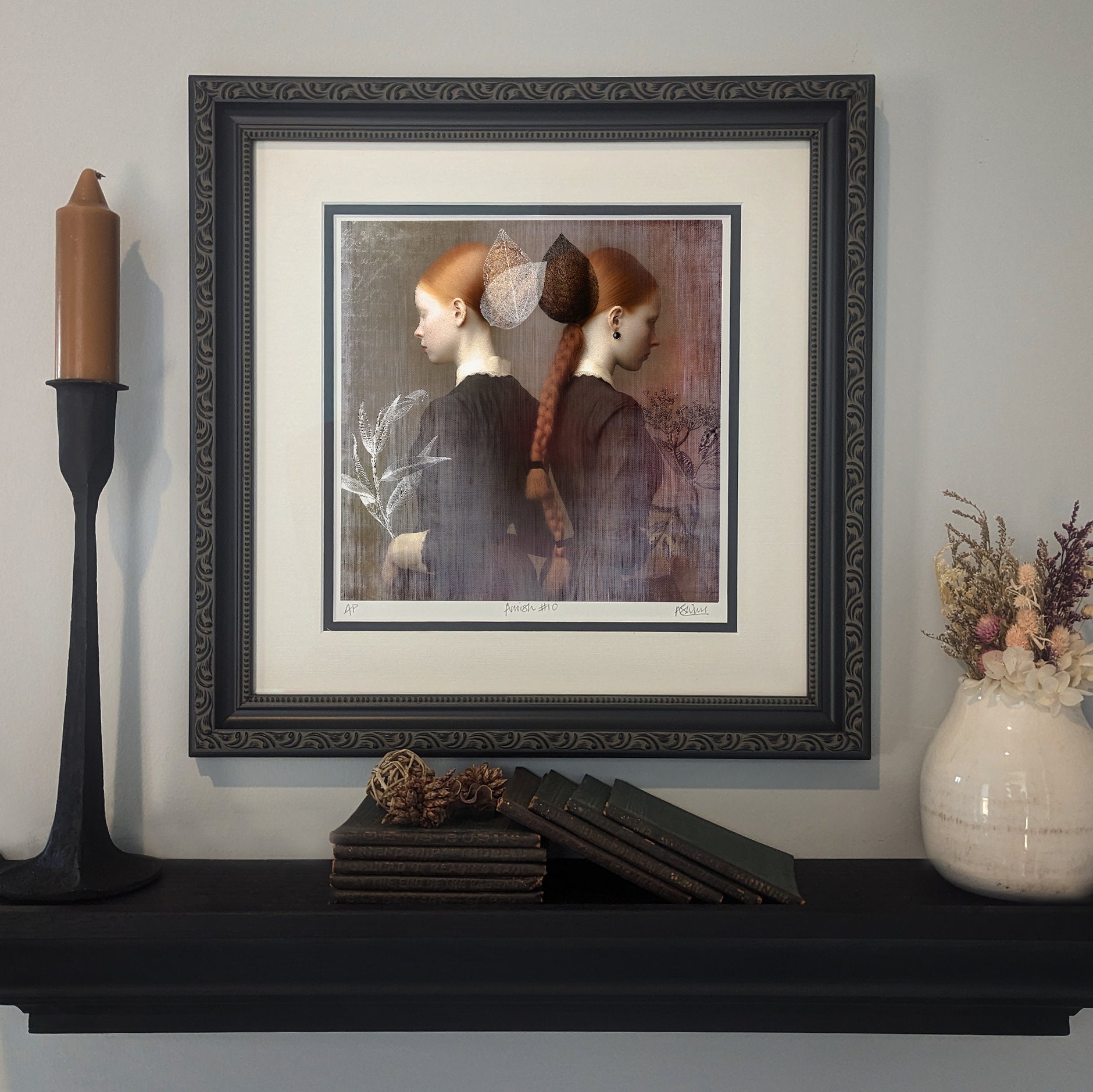 LIMITED EDITION Signed Wall Art Print the Flamingo Horse - Etsy