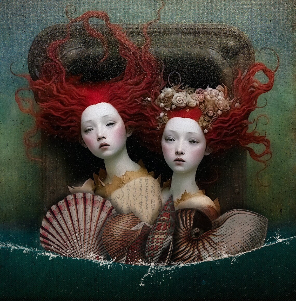 LIMITED EDITION Signed Print Mermaids 2 - Etsy