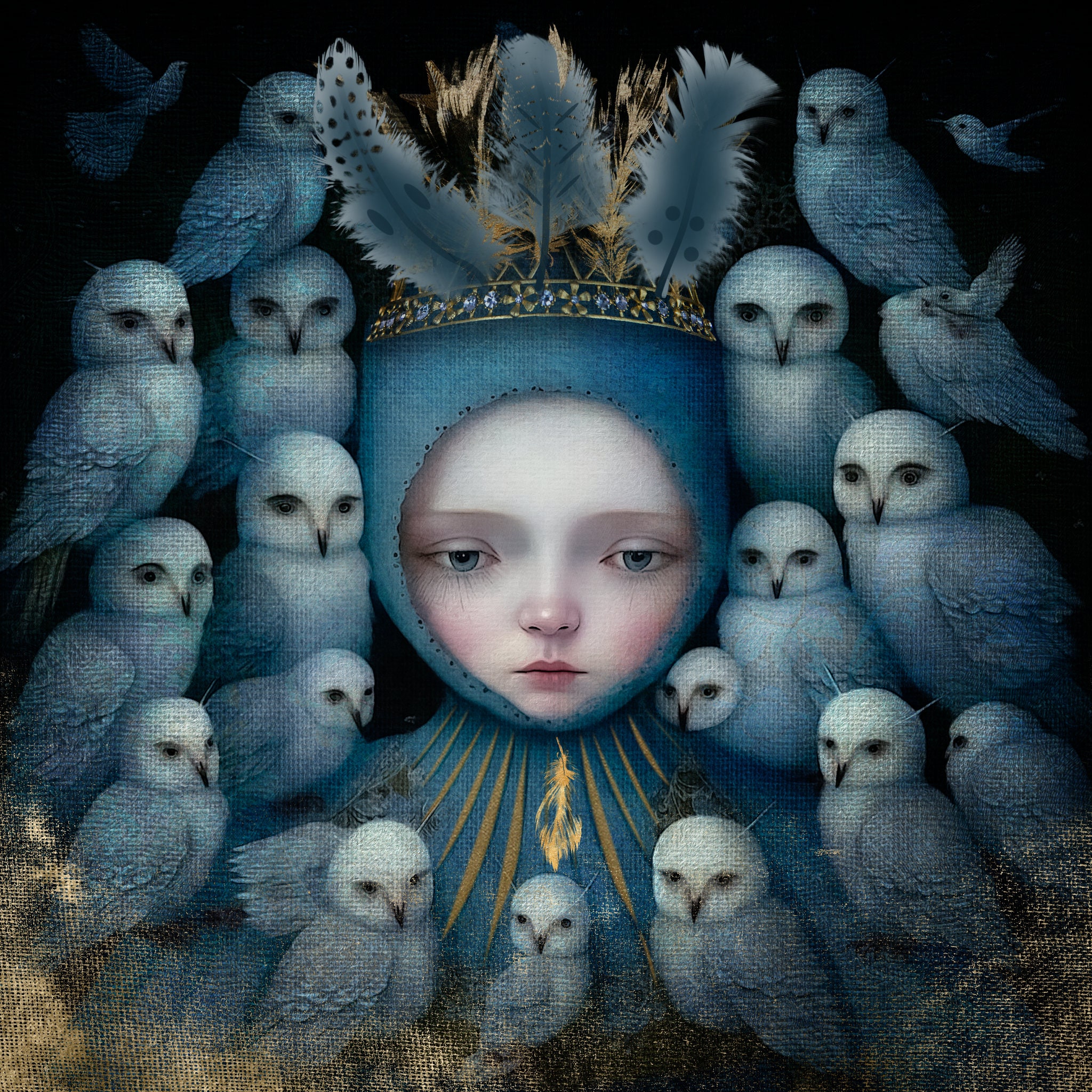 LIMITED EDITION Signed Pop Surrealist Art Over the Rainbow - Etsy