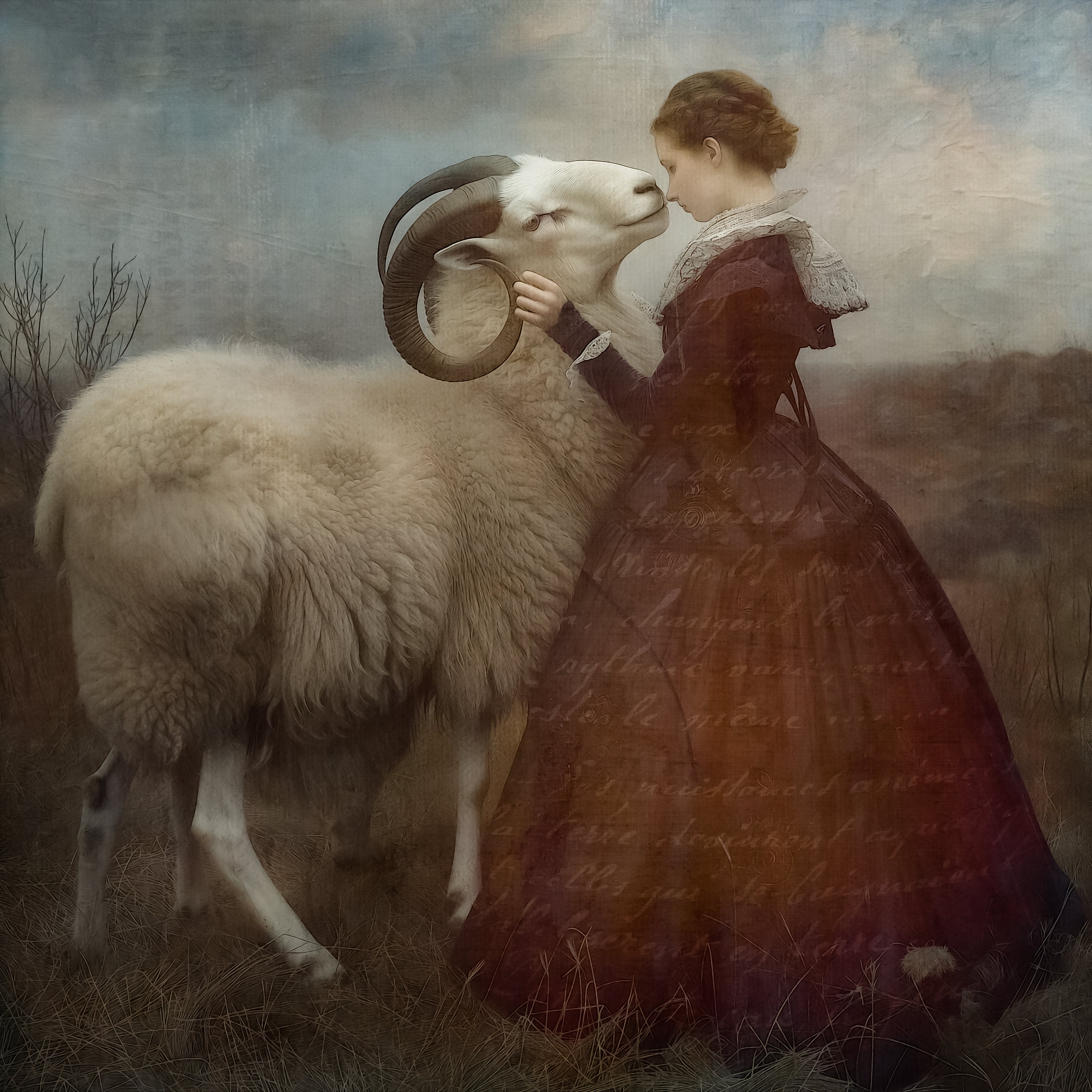 SIGNED ARTIST PROOF Aries the Ram - Etsy